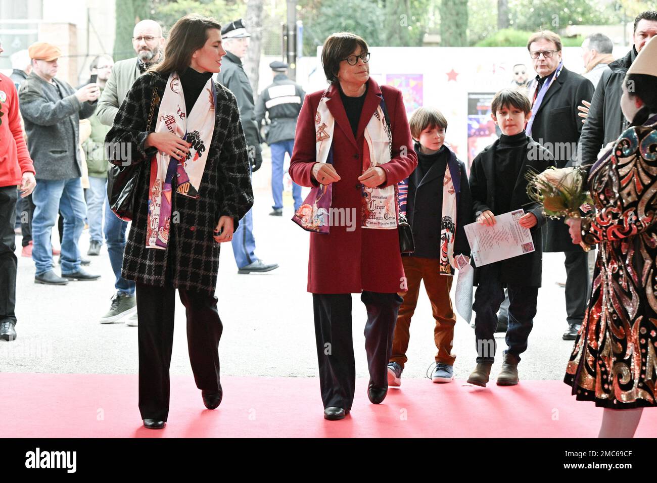 NO TABLOIDS: Princess Stephanie of Monaco, Raphael Elmaleh and ...