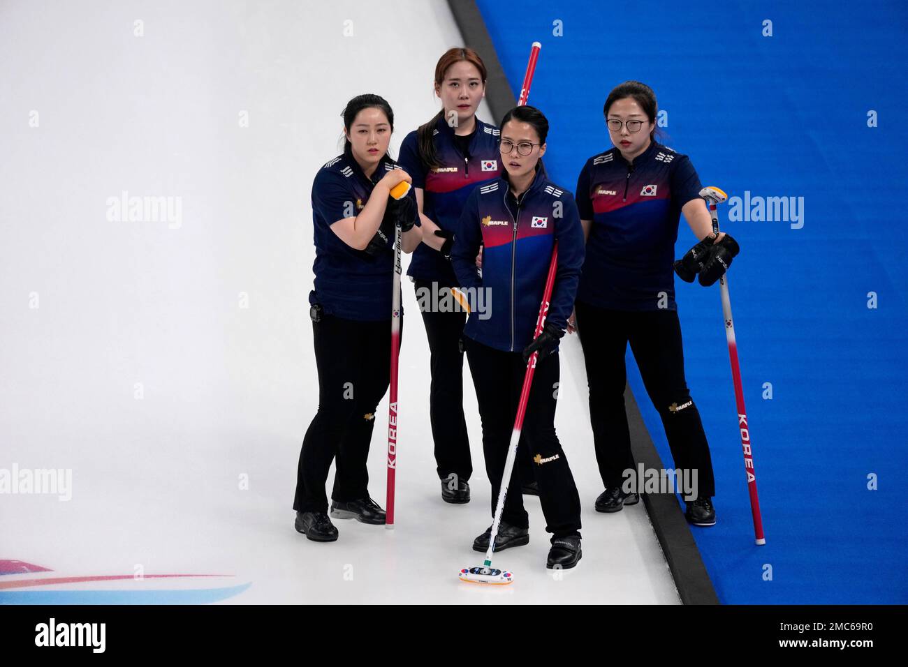 From left, South Korea's Kim Kyeong-ae, Kim Cho-hi, Kim Eun-jung, Kim ...