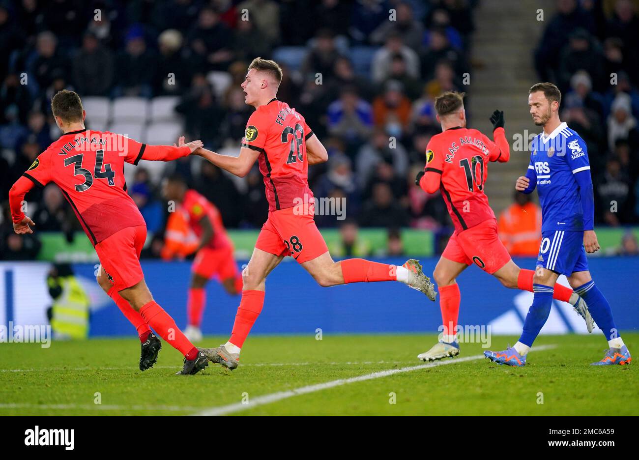 Evan ferguson brighton goal hi-res stock photography and images - Alamy