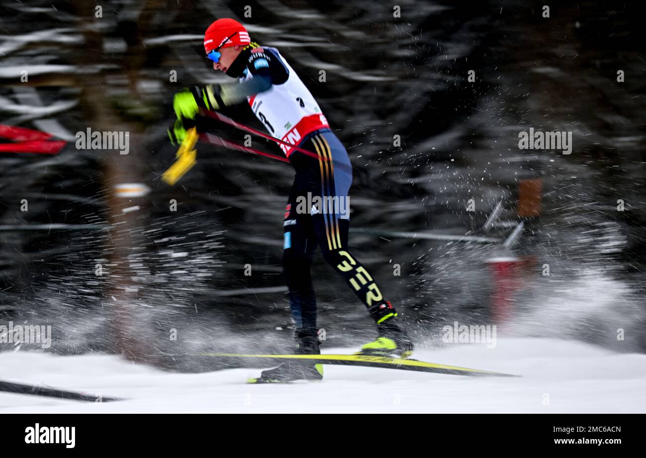 Klingenthal, Germany. 21st Jan, 2023. Nordic skiing/combination: World ...
