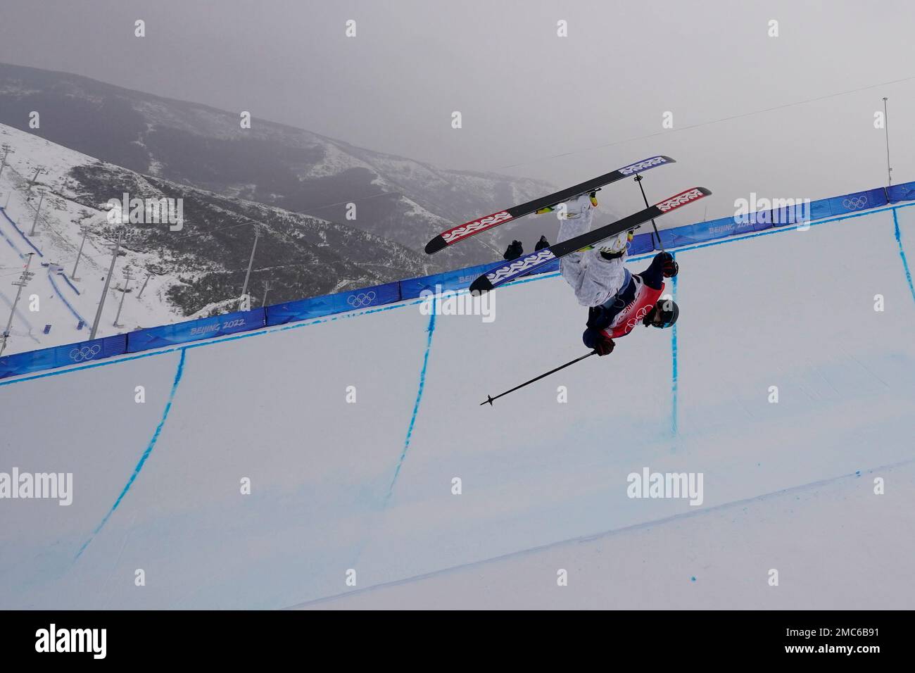 United States' Birk Irving competes during the men's halfpipe ...