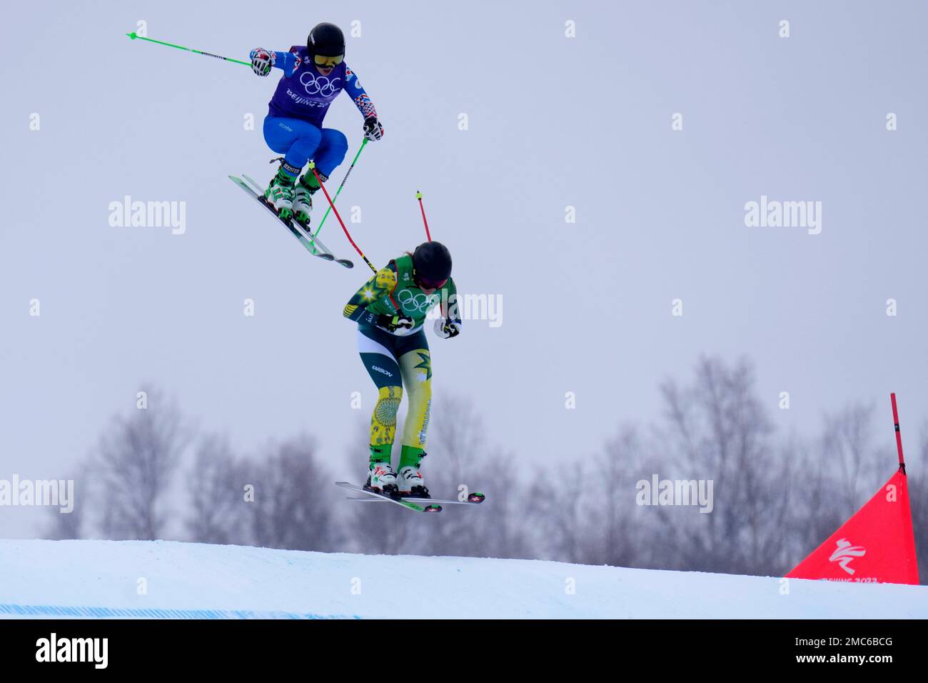 Australia's Sami Kennedy-Sim, right, and Anastasiia Chirtcova, of the ...