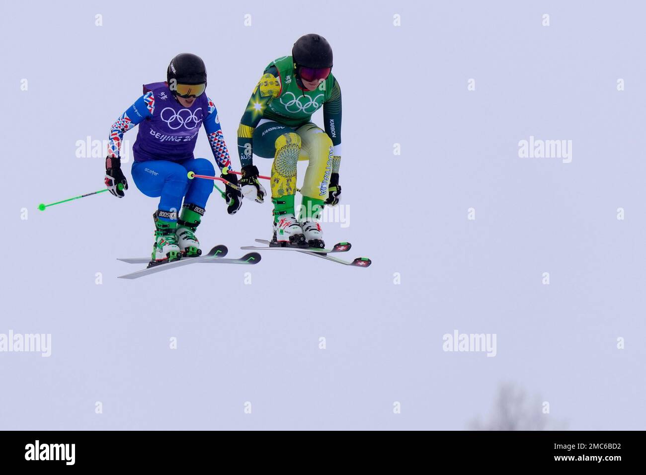Australia's Sami Kennedy-Sim, right, and Anastasiia Chirtcova, of the ...
