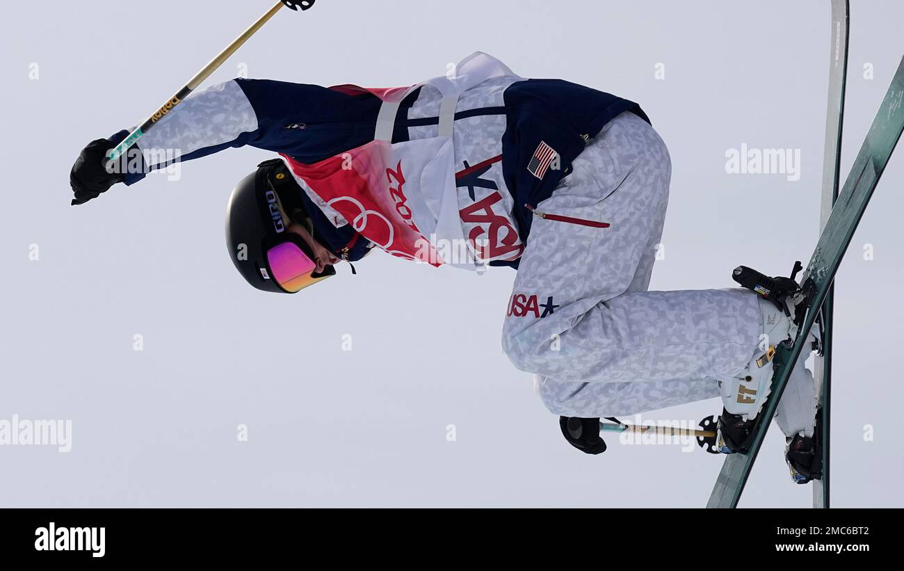 United States' Brita Sigourney competes during the women's halfpipe ...