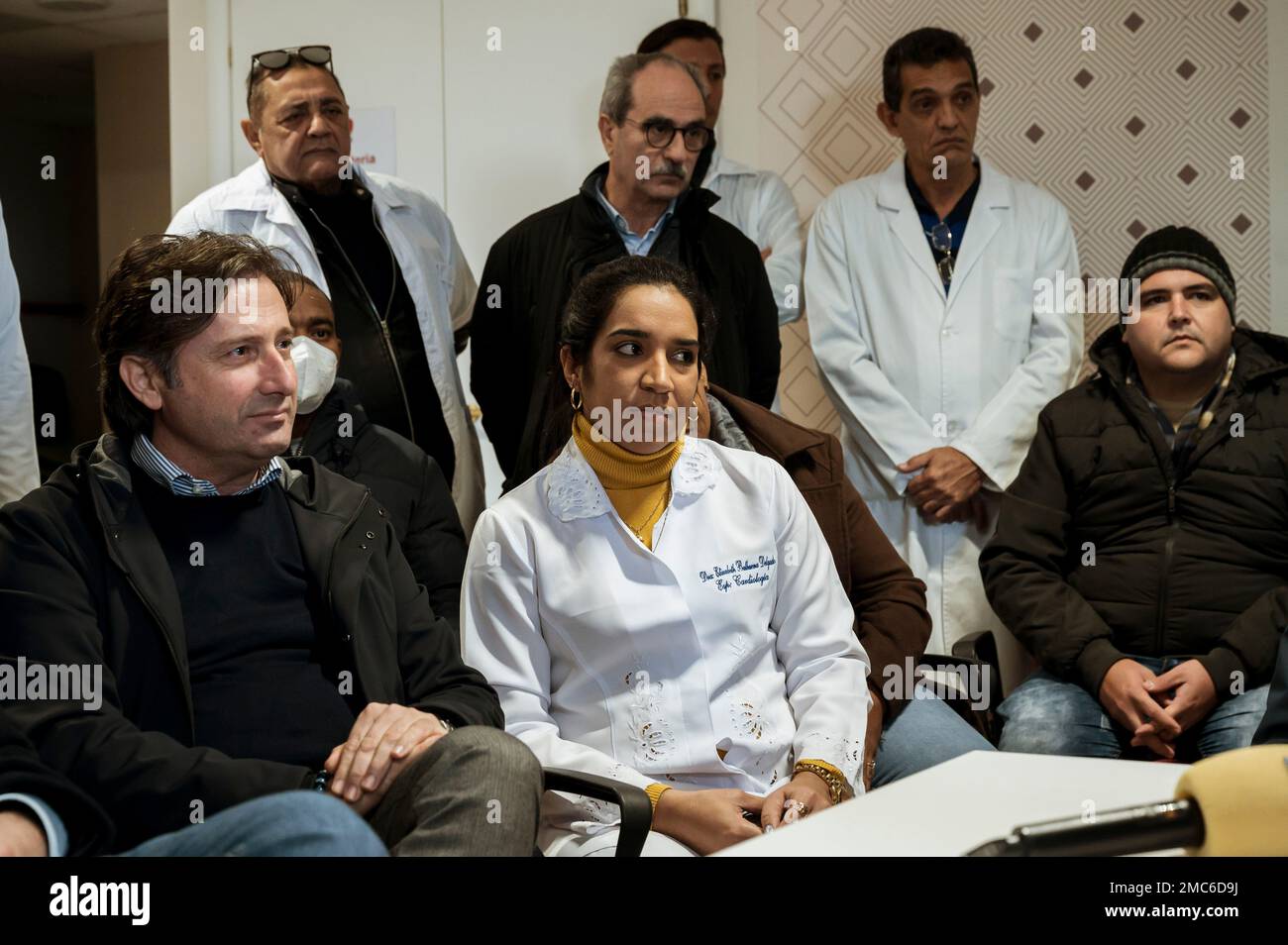 Locri, Catanzaro, Italy. 21st Jan, 2023. Cardiologist Elizabeth ...