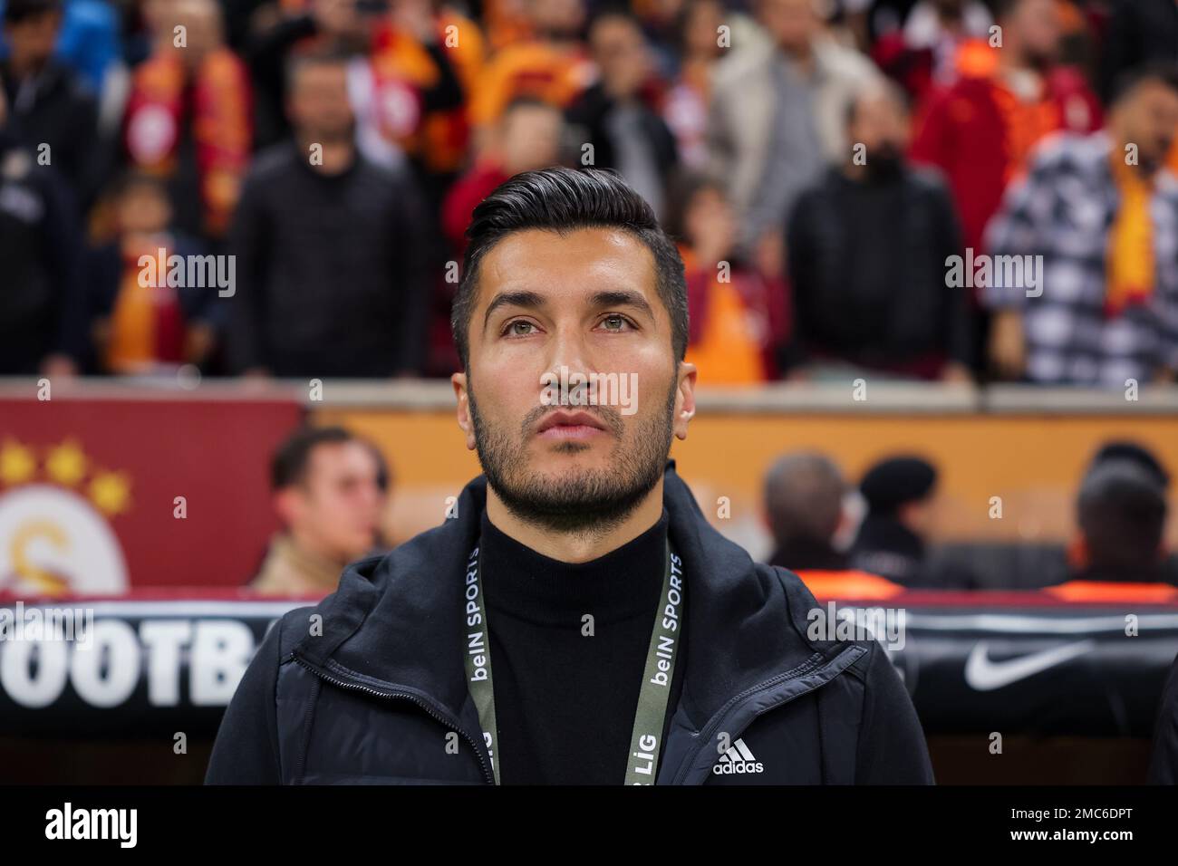 ISTANBUL, TURKEY - JANUARY 21: Coach Nuri Sahin of Antalyaspor during ...