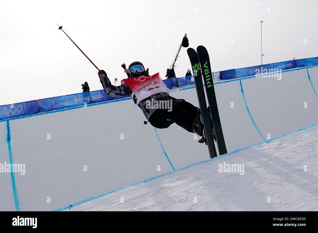 South Korea's Kim Daeun competes during the women's halfpipe ...