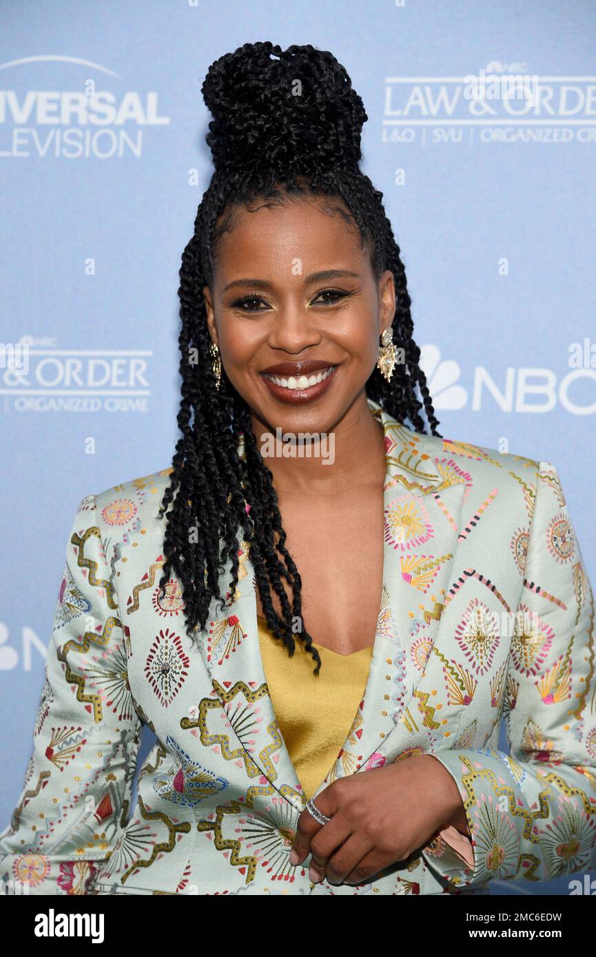 Actor Danielle Moné Truitt attends the NBCUniversal "Law & Order" press ...