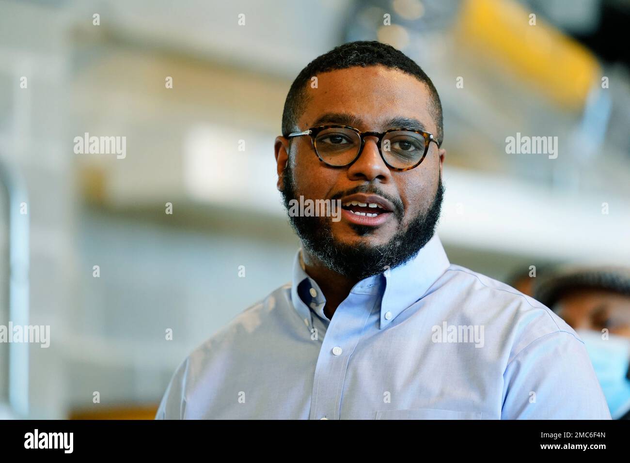 Candidate for lieutenant governor state Rep. Austin Davis, D-McKeesport ...