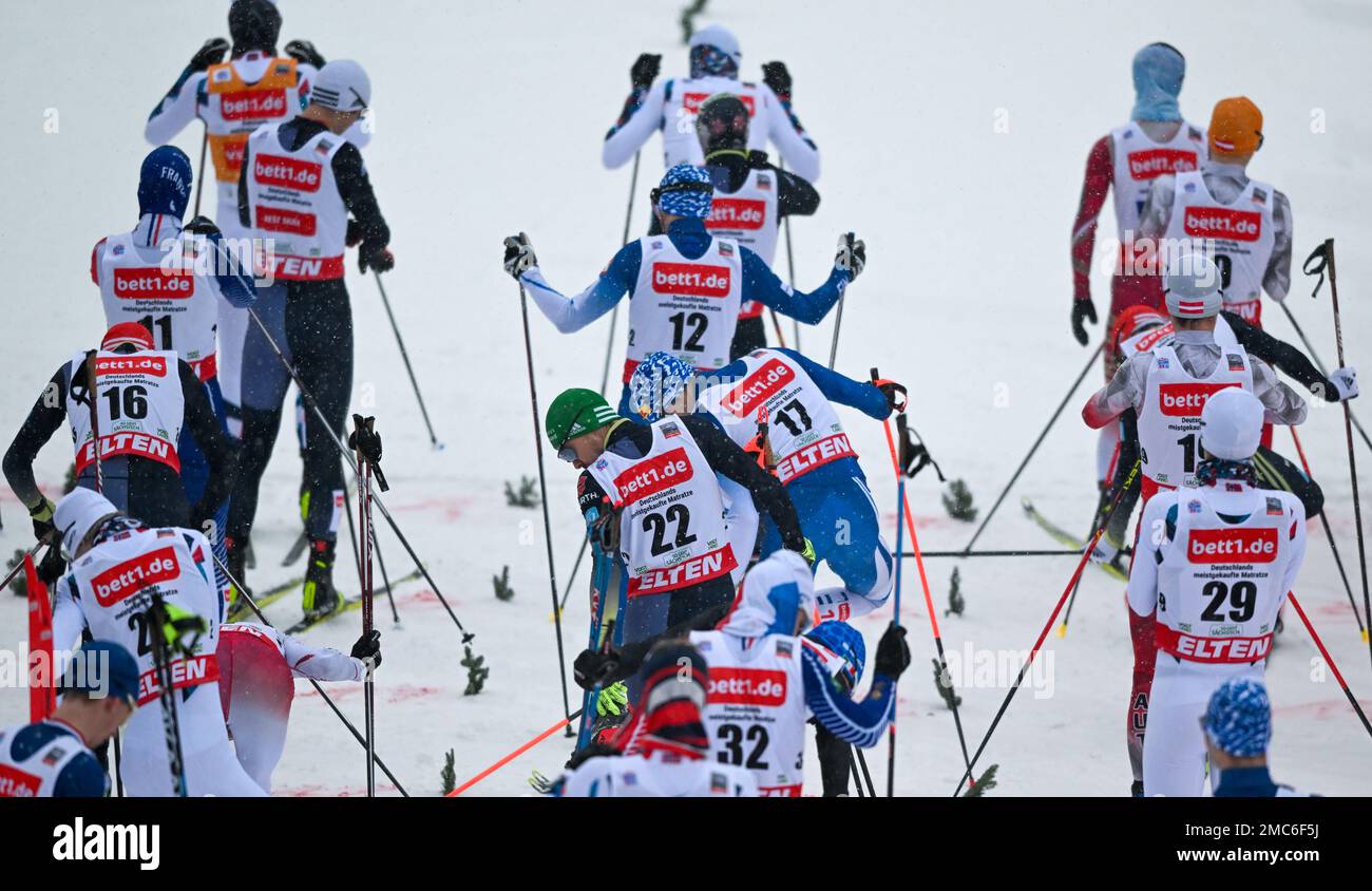 Klingenthal, Germany. 21st Jan, 2023. Nordic skiing/combination: World ...
