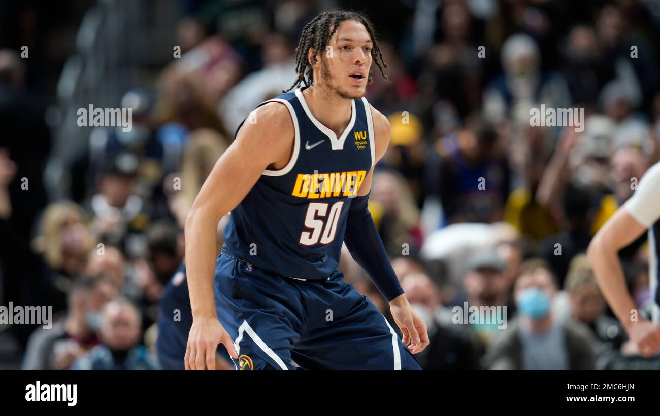 Denver Nuggets forward Aaron Gordon (50) in the first half of an NBA ...