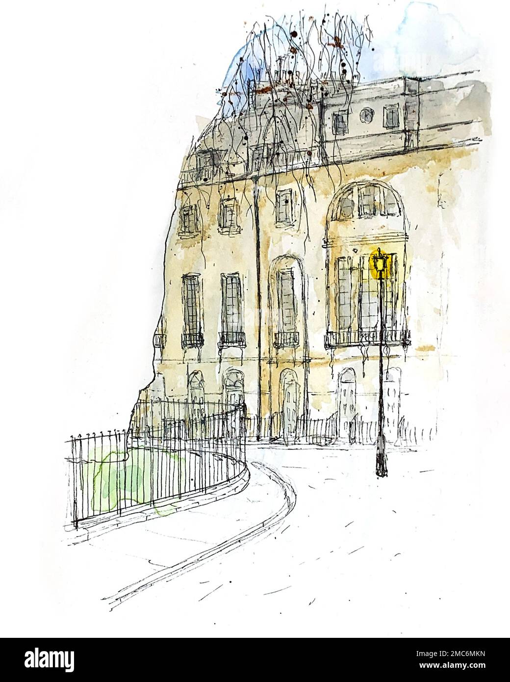 Fitzroy Square, Fitzrovia, London Stock Photo - Alamy