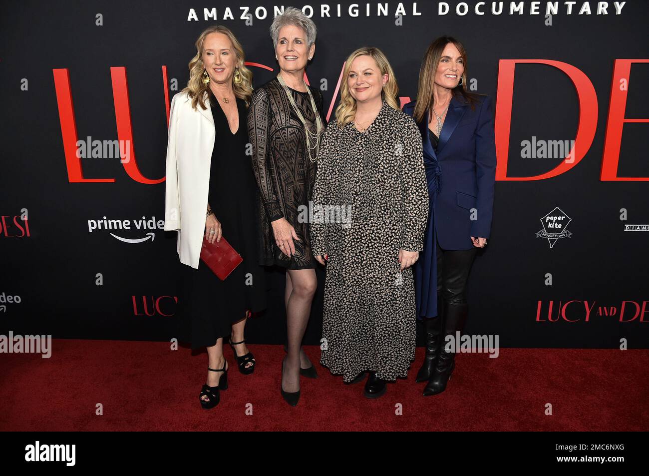 Jennifer Salke, from left, Lucie Arnaz, Amy Poehler, and Jeanne Elfant ...