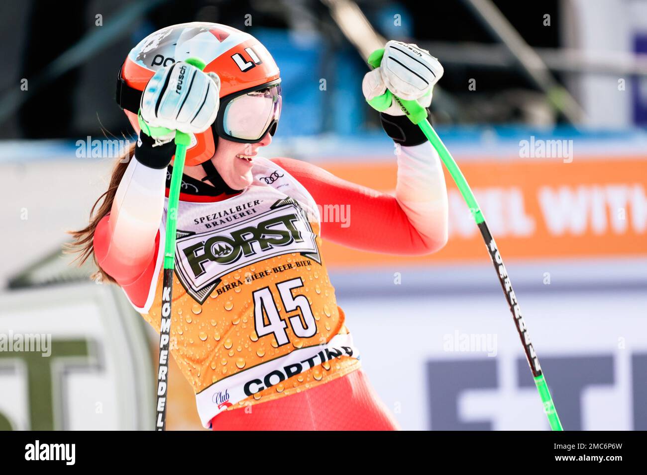 Olympia delle Tofane, Cortina d’Ampezzo, Italy, January 21, 2023 ...