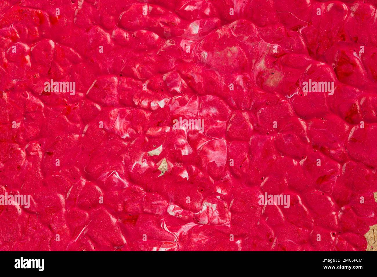 acrylic pink paint texture background on cardboard for design Stock ...