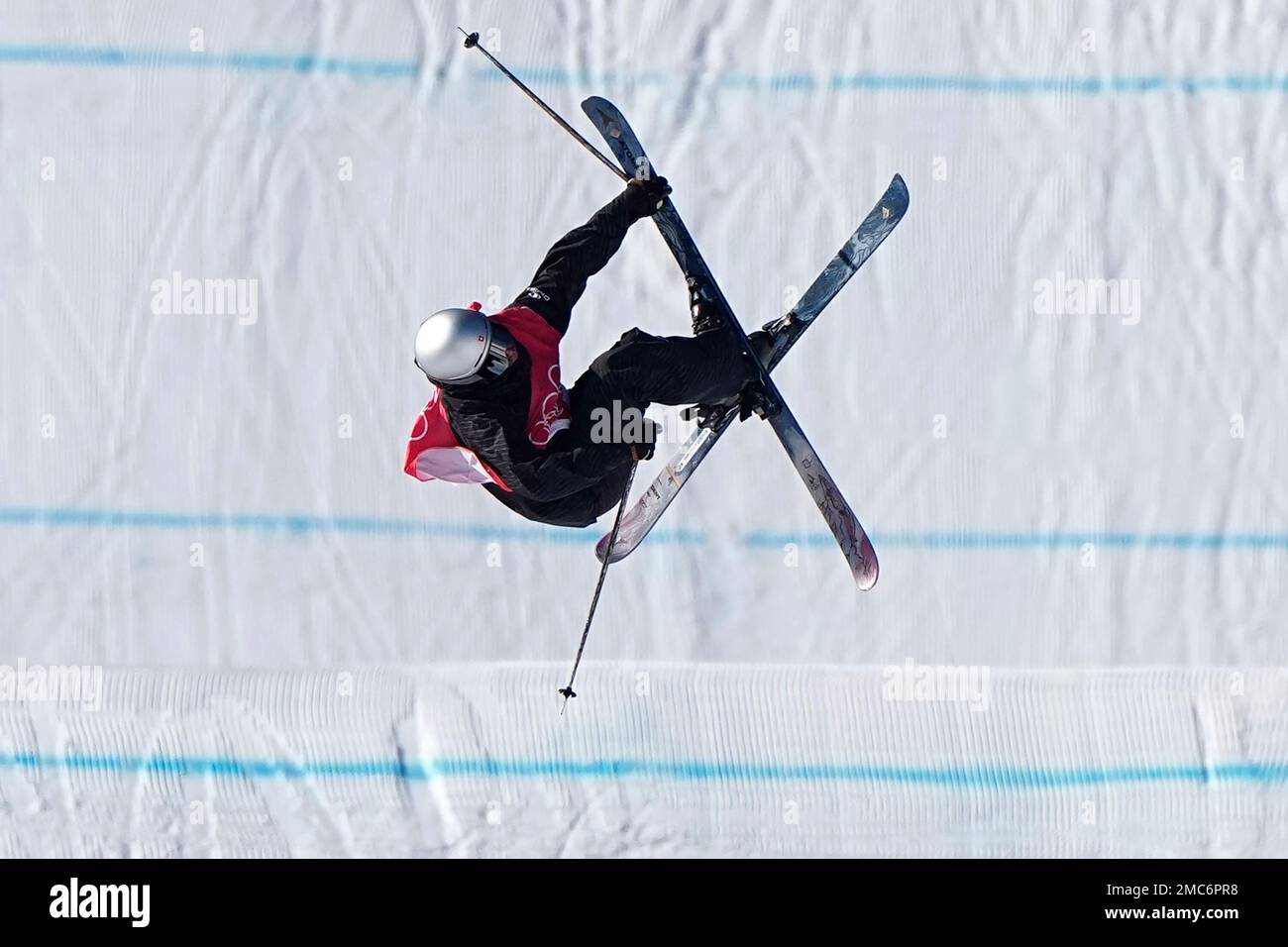 Switzerland's Fabian Boesch competes during the men's slopestyle finals ...