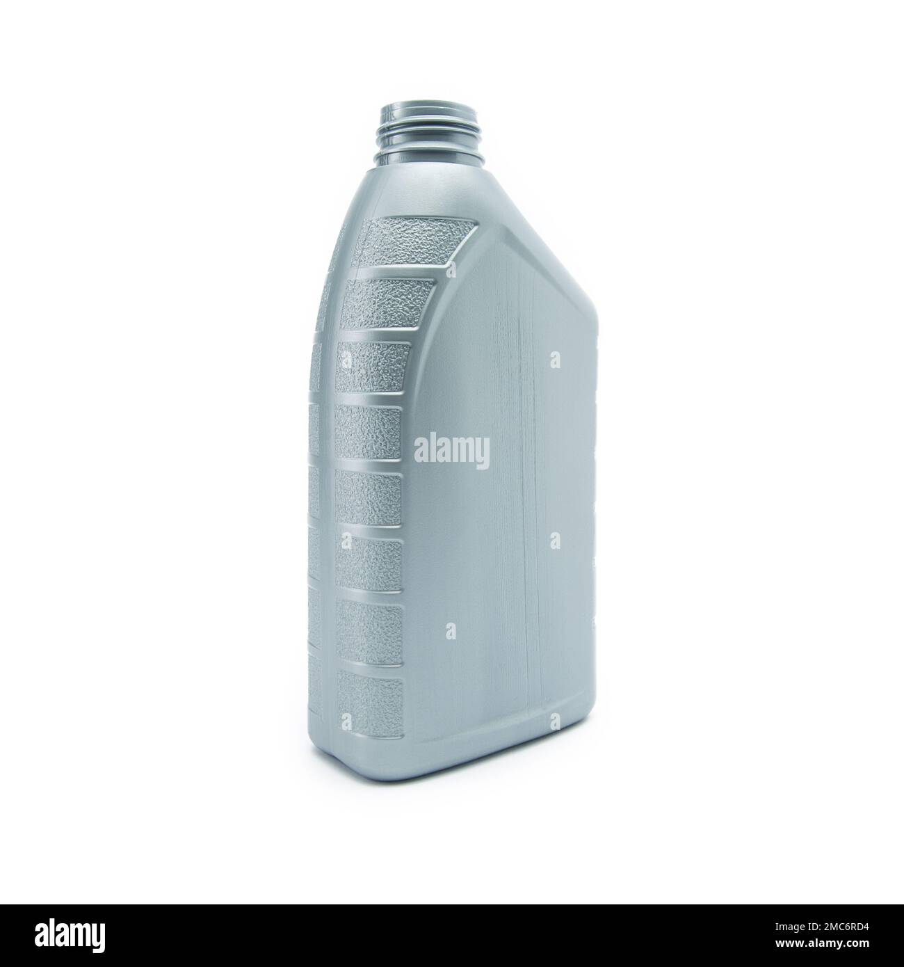 Gray open automobile oil canister isolated on white background Stock ...