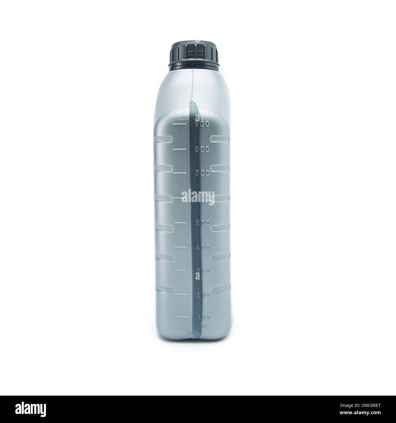 Gray Automobile oil canister isolated on white background Stock Photo ...