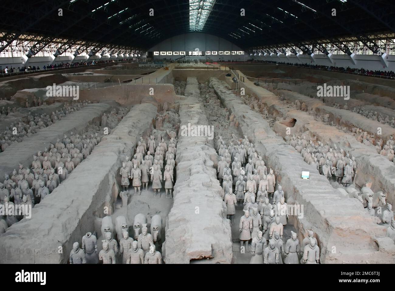 Terracotta Army, Xi'an, Hszian, Lintong District, China, Asia, agyaghadsereg, UNESCO World ...