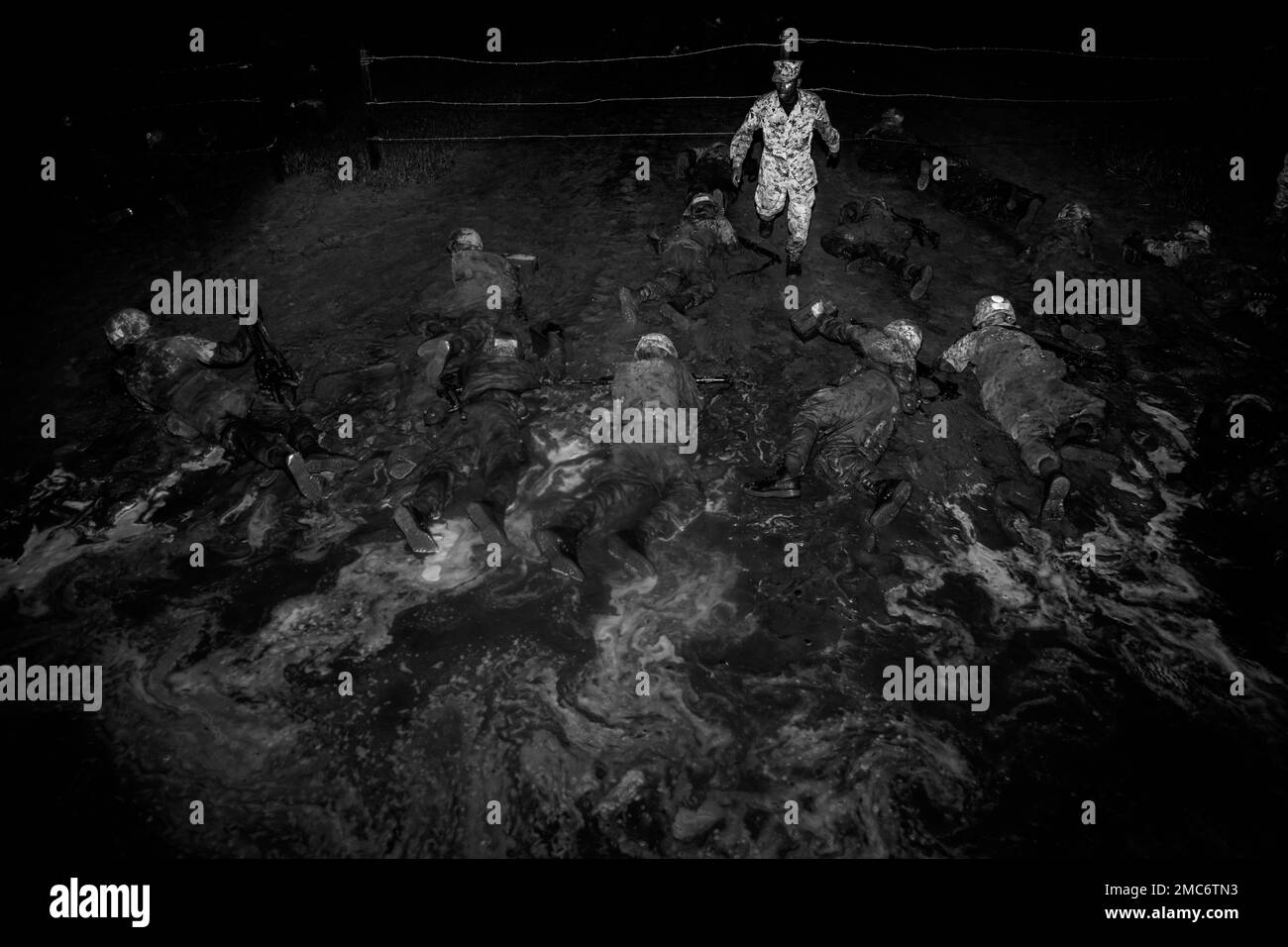 Recruits with Delta Company, 1st Recruit Training Battalion ...