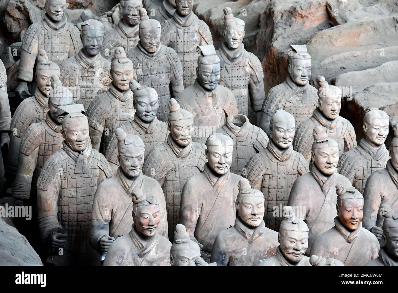 Terracotta Army, Xi'an, Hszian, Lintong District, China, Asia, agyaghadsereg, UNESCO World ...