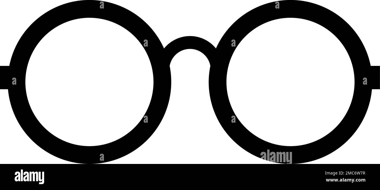 Round Eyeglasses Clipart