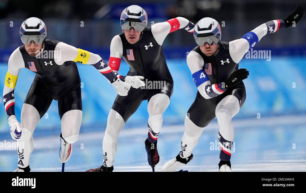 Team United States, with Emery Lehman left, Casey Dawson and Joey ...