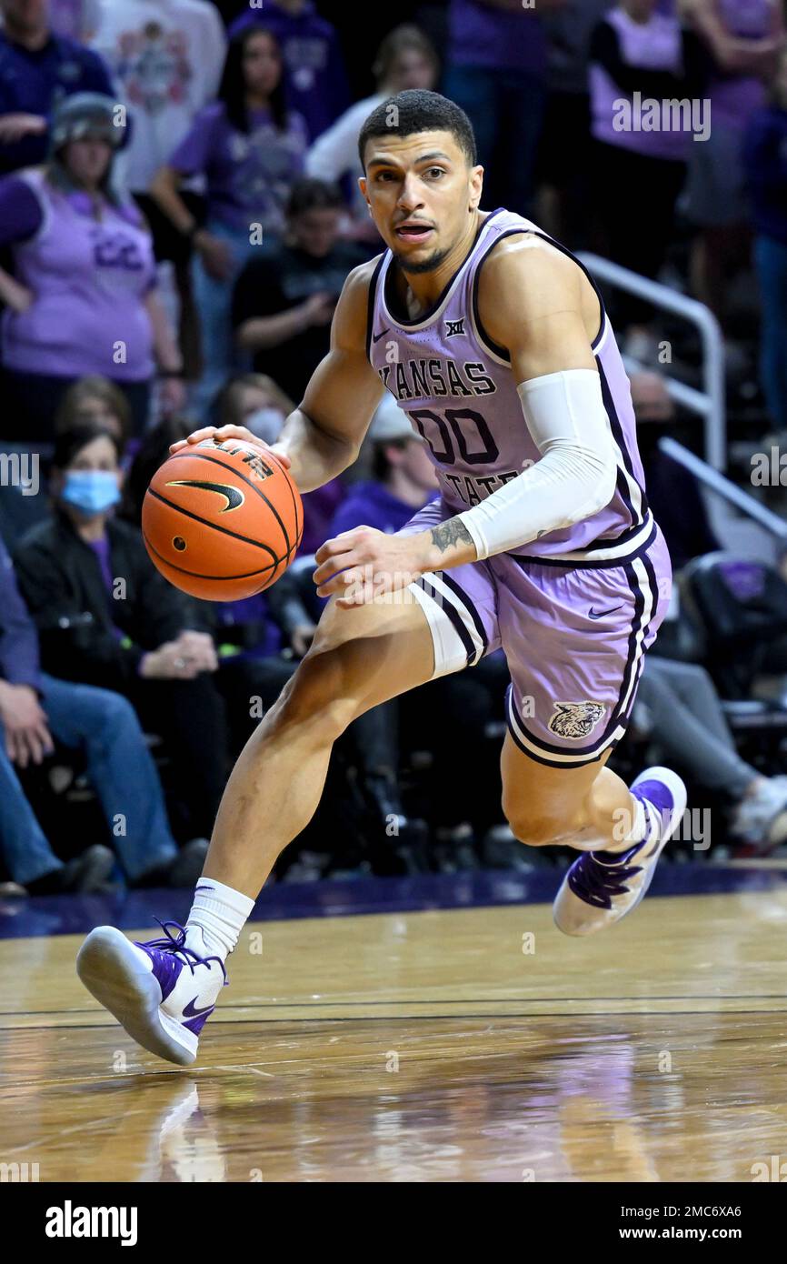 Kansas State guard Mike McGuirl during the second half of an NCAA ...