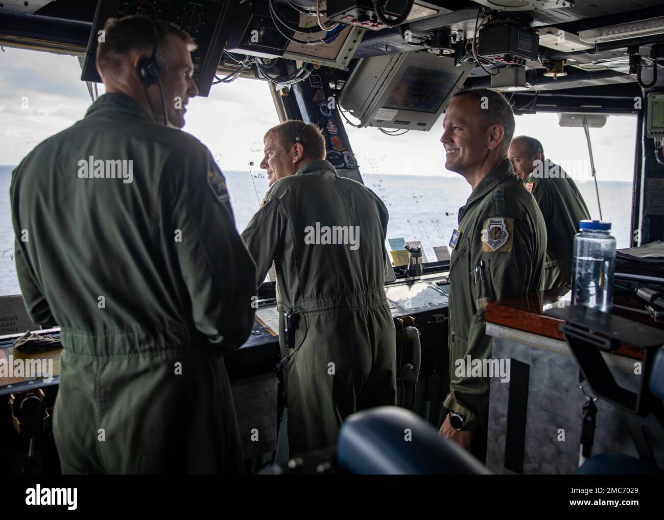 220626-N-SY758-1150 ATLANTIC OCEAN (June 26, 2022) Air Force Maj. Gen ...