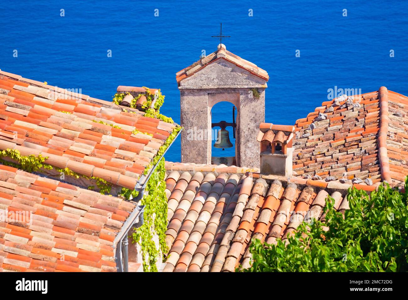 Famous Village Eze in french riviera, France Stock Photo - Alamy