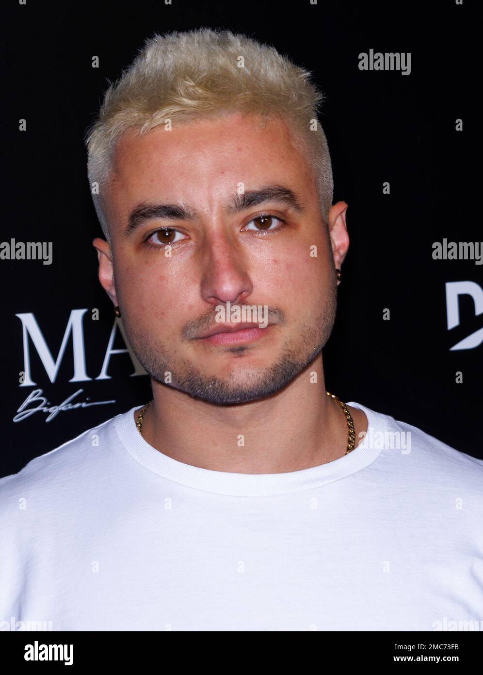 Joe Depace of the electronic music duo Loud Luxury arrives at day two ...