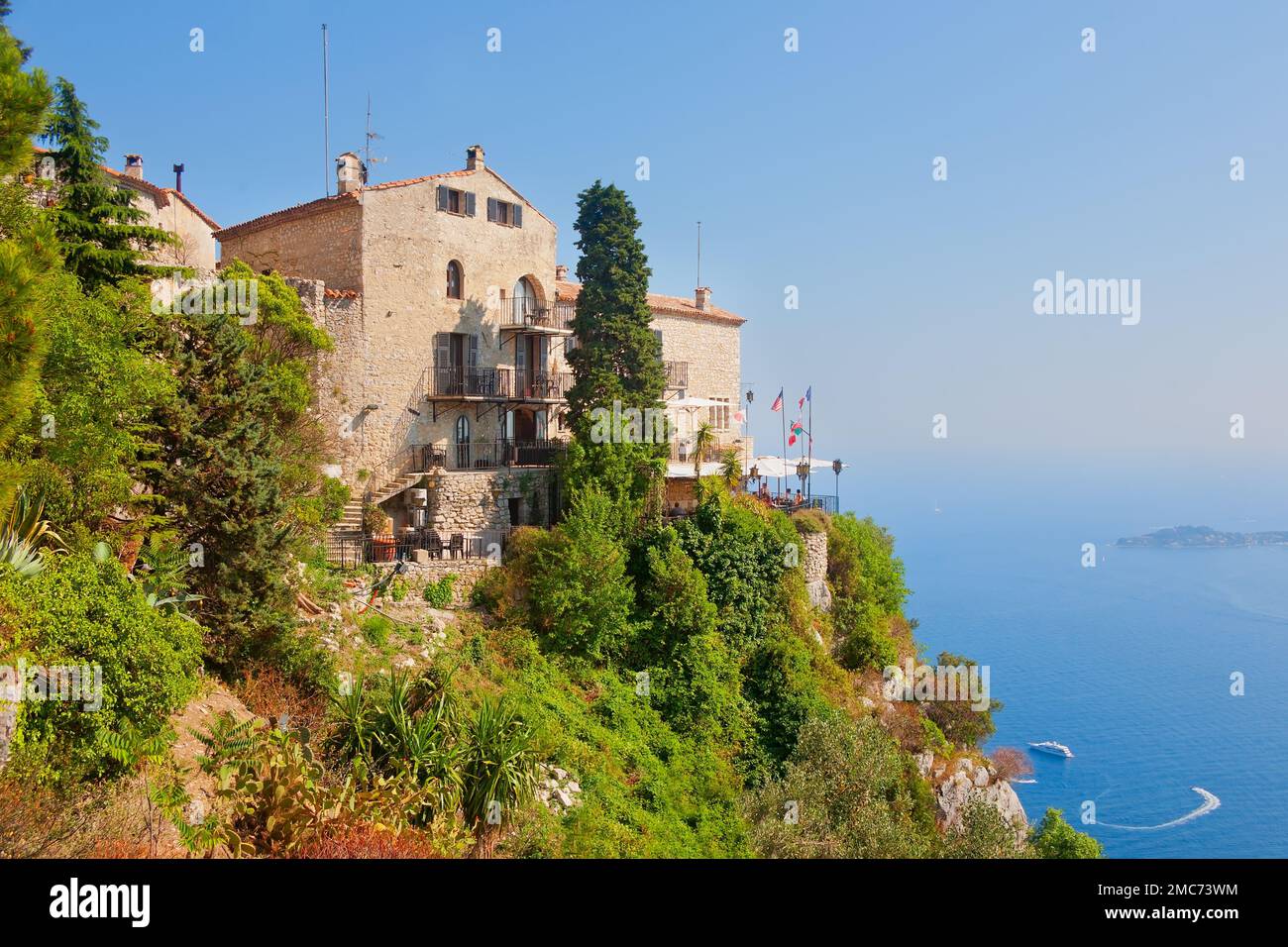 Famous Village Eze in french riviera, France Stock Photo - Alamy