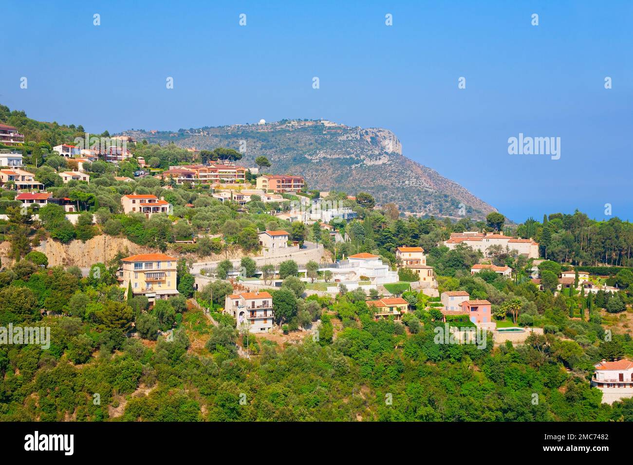 Famous Village Eze in french riviera, France Stock Photo - Alamy