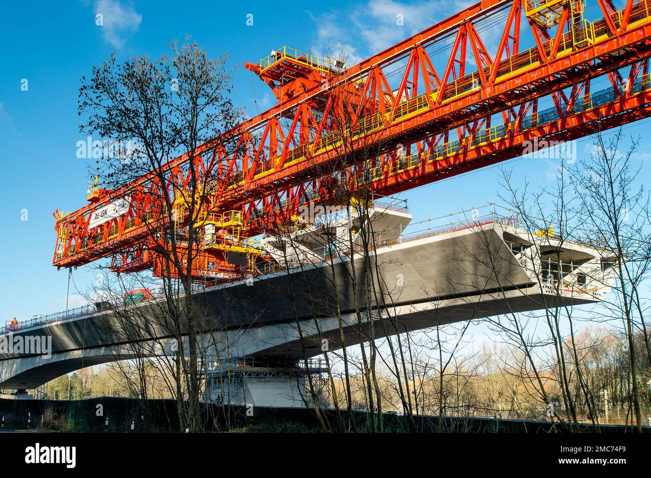 Denham, UK. 21st January, 2023. The HS2 High Speed Rail 2 Colne Valley ...