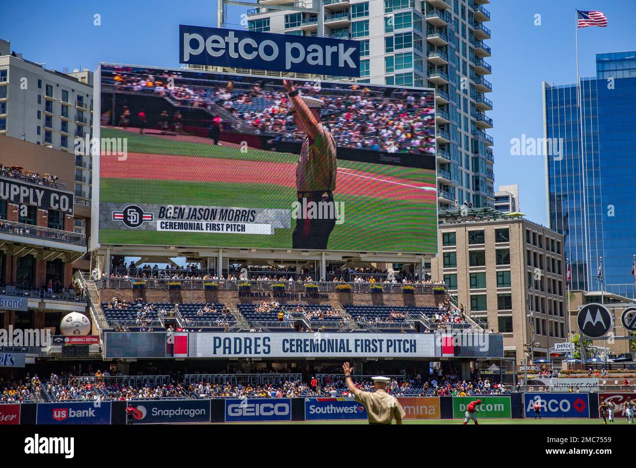 U.S. Marine Corps Brig. Gen. Jason L. Morris, Commanding General of ...