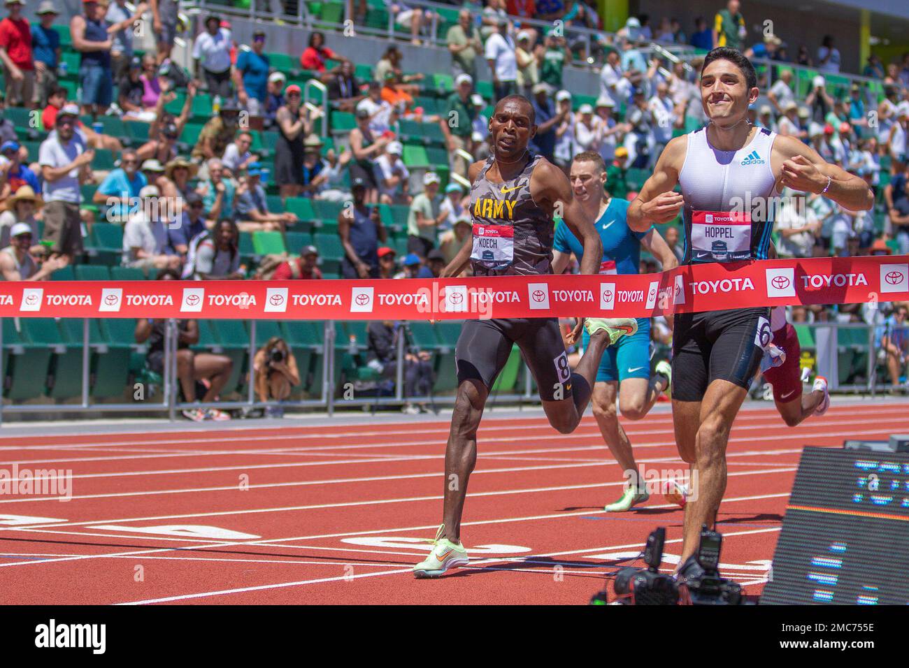 Spc. Jonah Koech, a Soldier-athlete assigned to the U.S. Army World ...