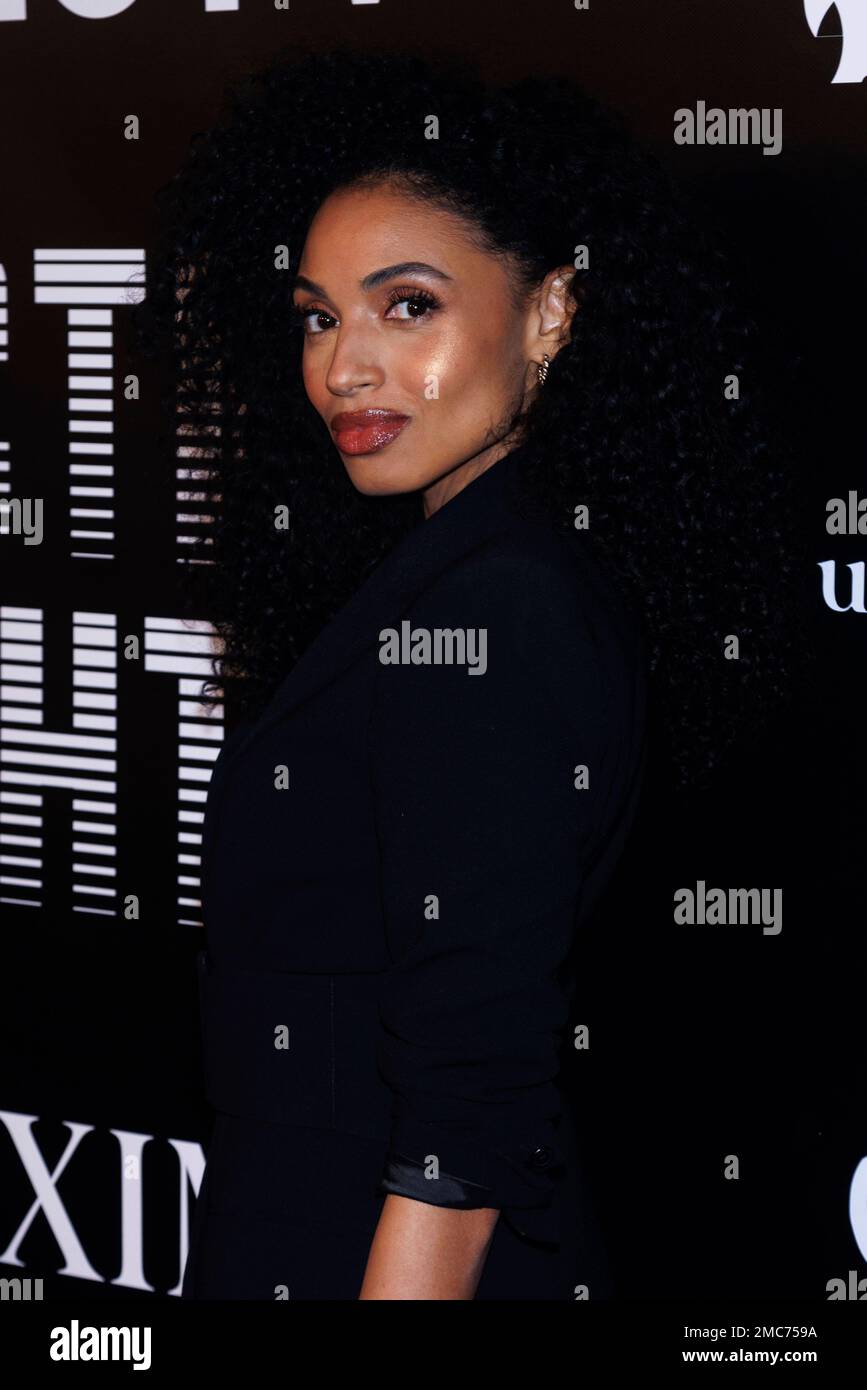 Gabrielle Ryan attends day two of Maxim Big Game Weekend on Saturday ...