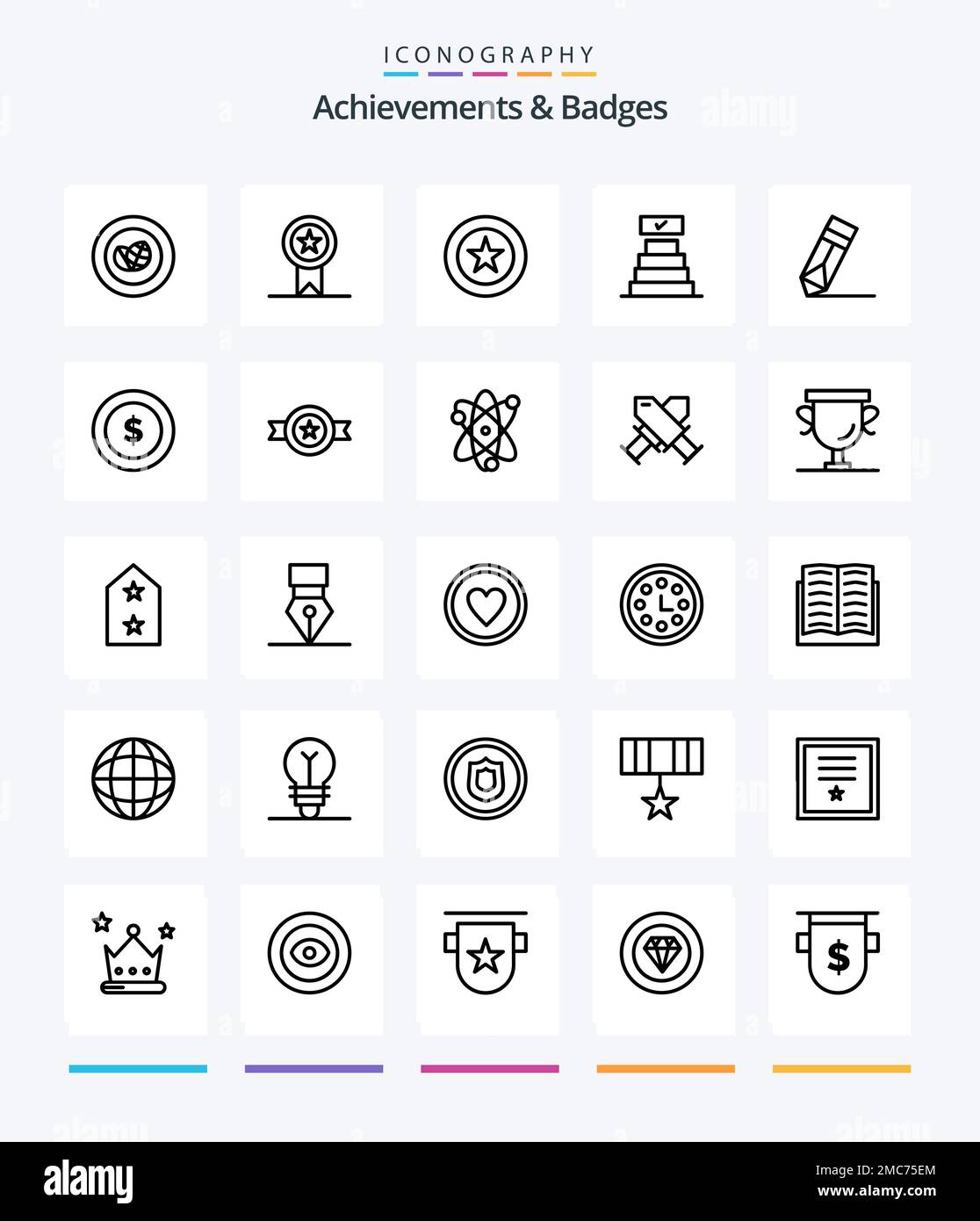 Achievement achievements Stock Vector Images - Alamy