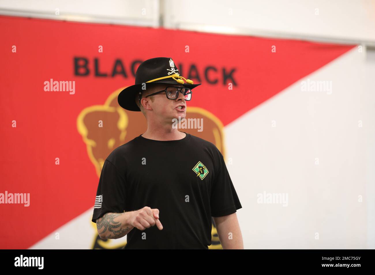 U.S. Army Command Sgt. Maj. Derek Gilmore, command sergeant major ...