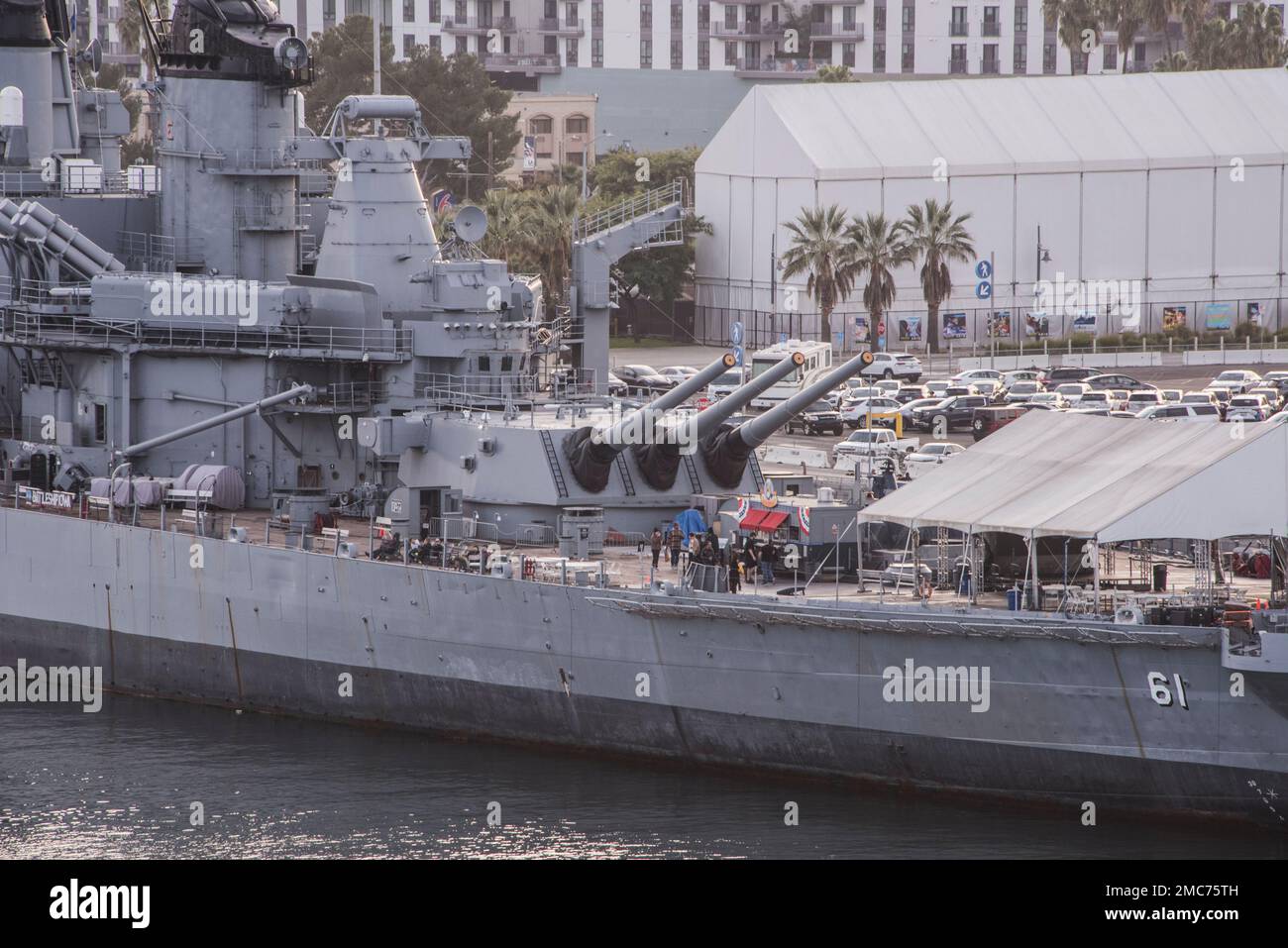 USS Iowa is a decommissioned battleship turned museum that is housed ...