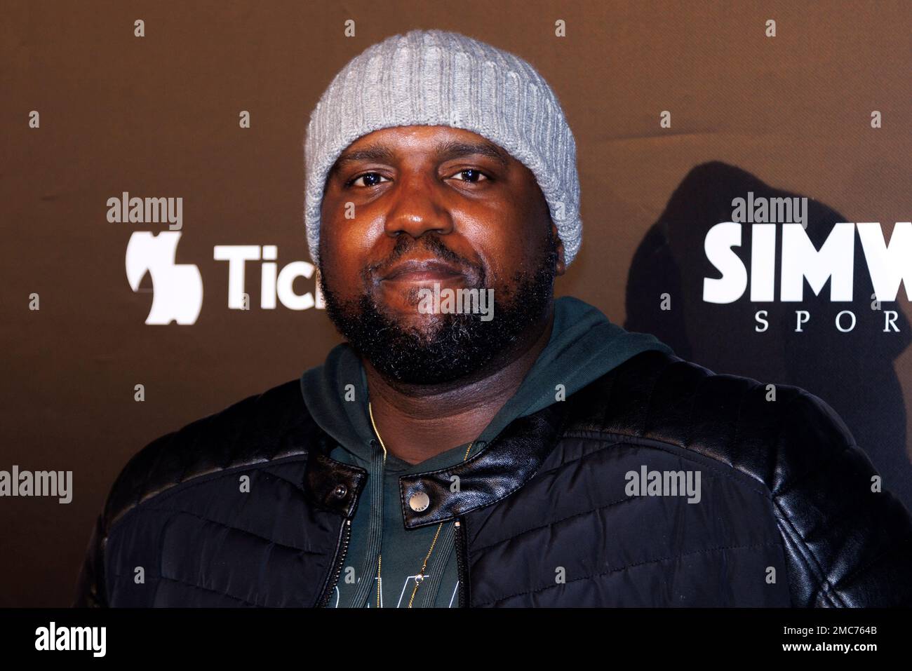 Elijah Everett attends day two of Maxim Big Game Weekend on Saturday, Feb. 12, 2022, at City ...