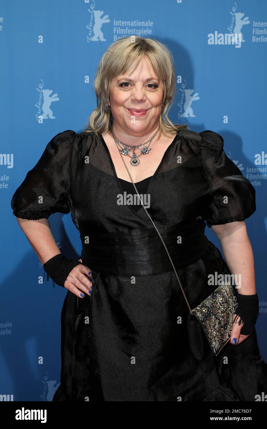 Julia Dufvenius poses for photographers at the premiere for the ...