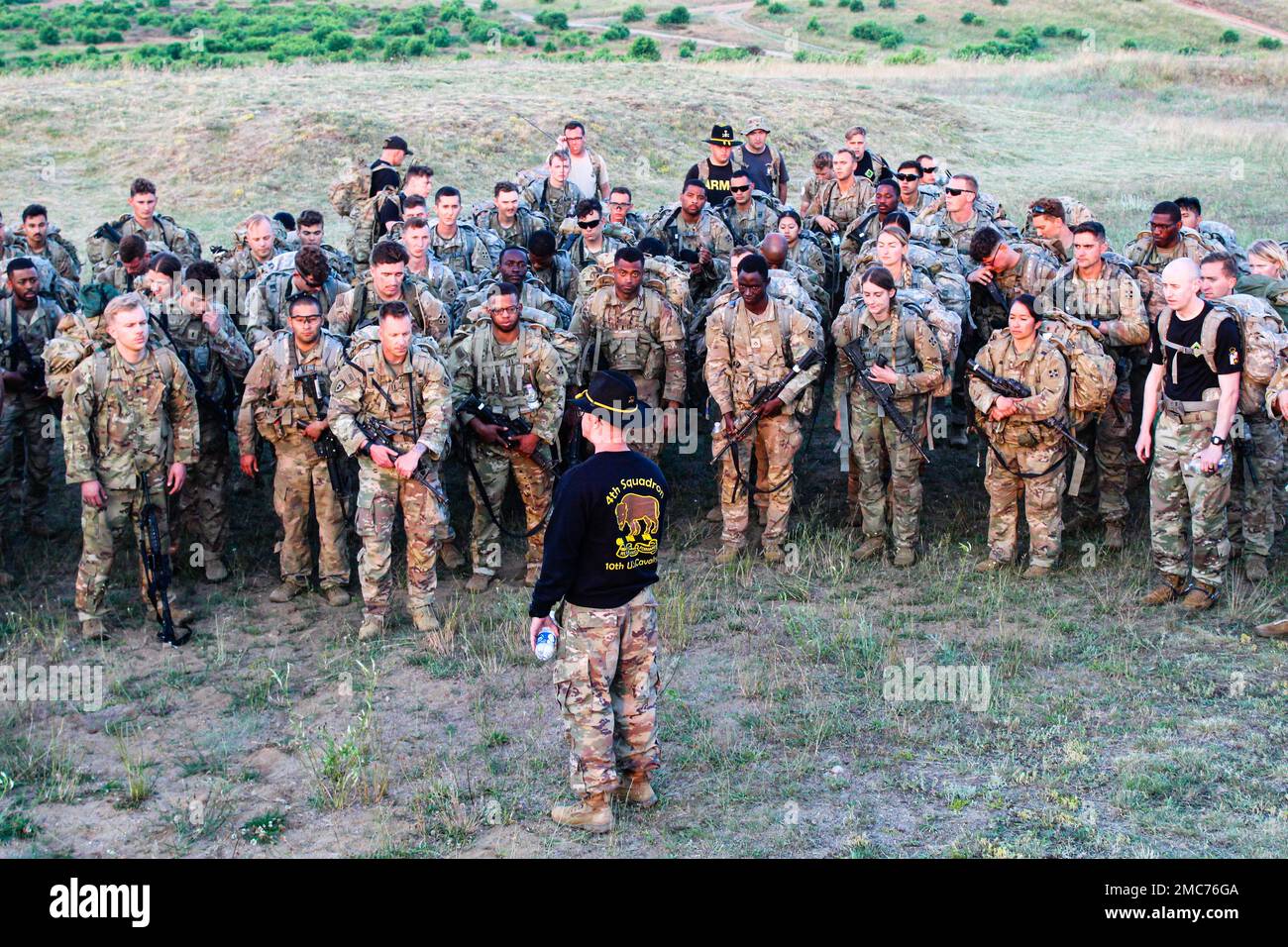 U.S. Army Command Sgt. Maj. Derek Gilmore, command sergeant major of ...