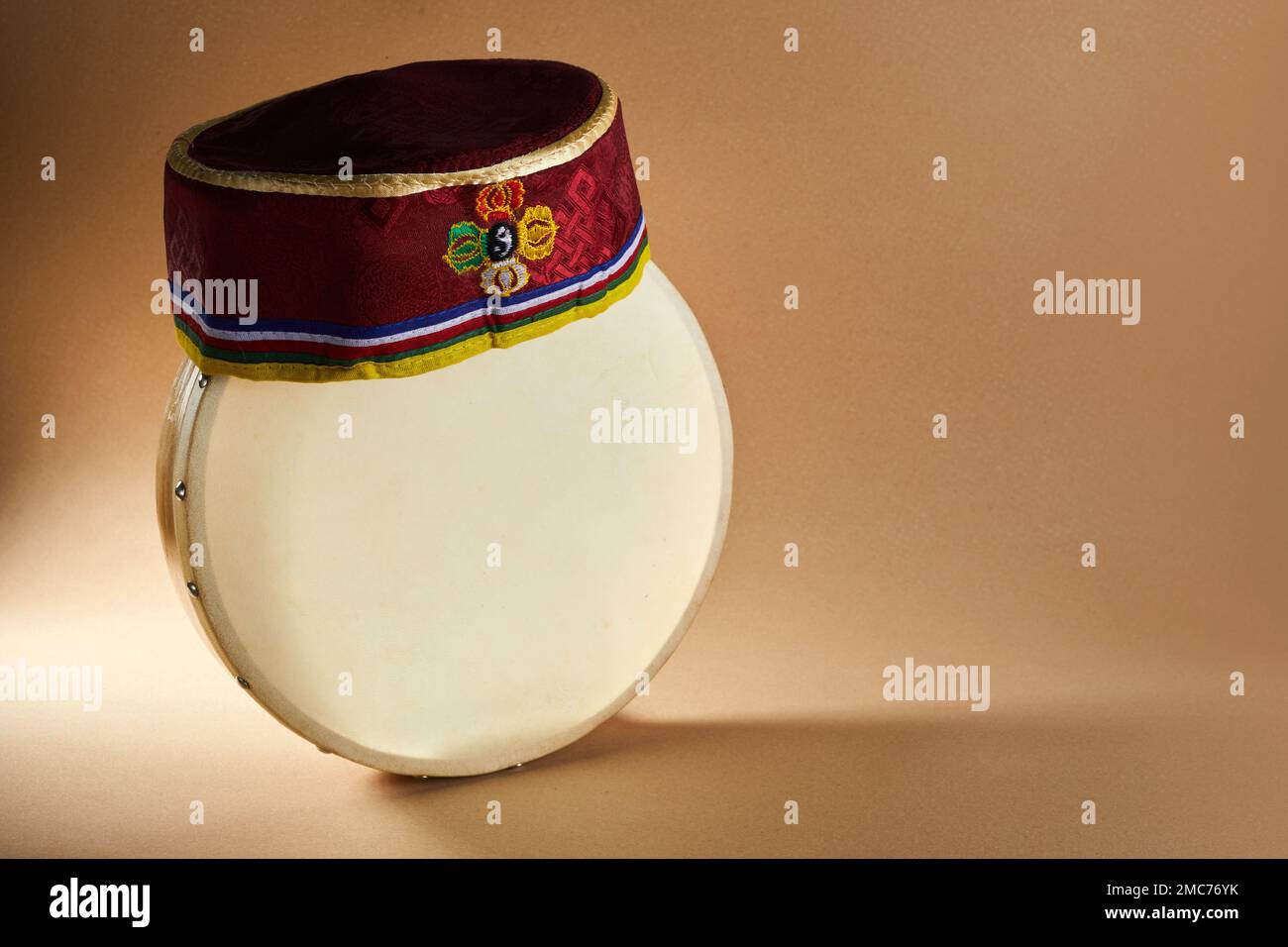 Happy Sonam Losar lunar New Year festival of Nepal. Traditional Tamang ...