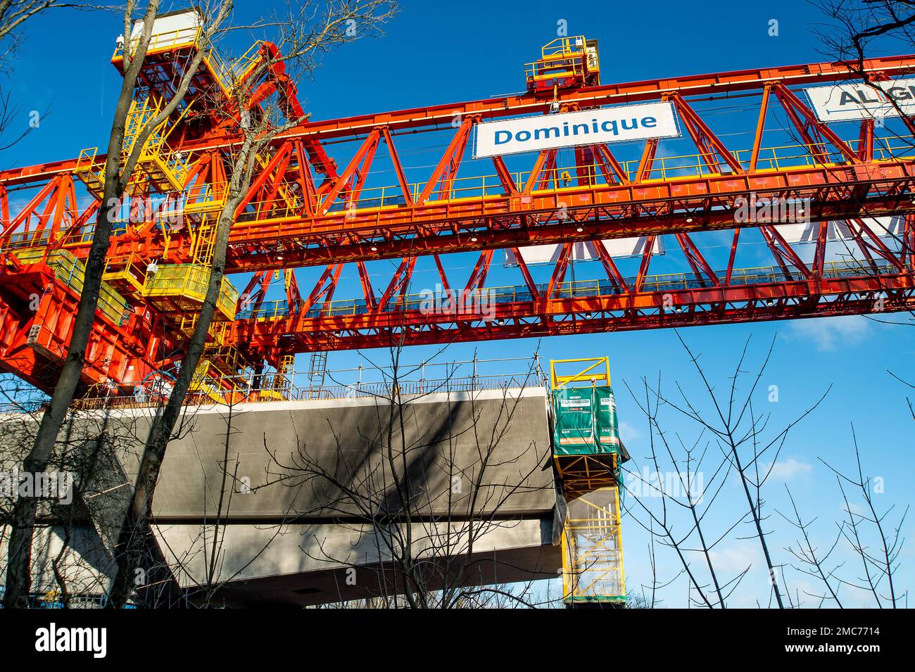 Denham, UK. 21st January, 2023. The HS2 High Speed Rail 2 Colne Valley ...