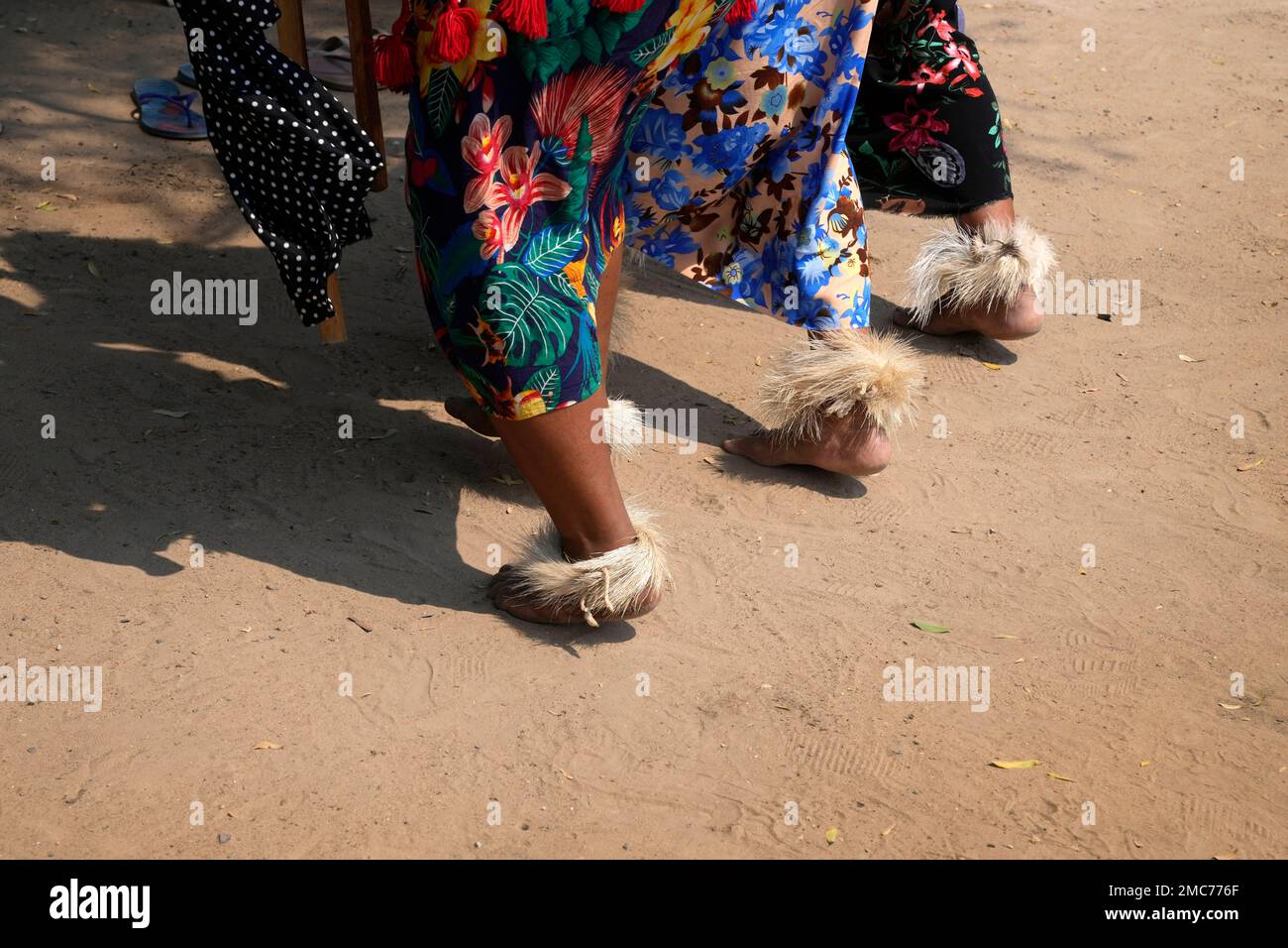 Maka Indigenous people dance during the annual celebration marking the ...