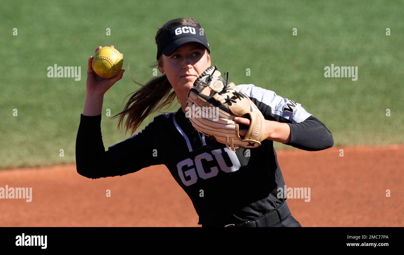 Grand Canyon Katelyn Dunckel during an NCAA softball game against ...