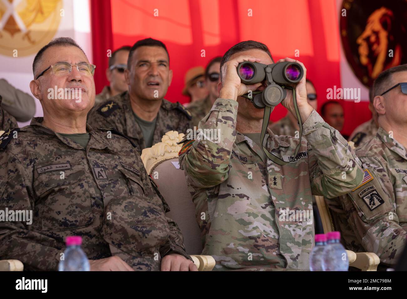 Gen. Ghoul, chief of staff of the Tunisian Army; Maj. Gen. Andrew ...