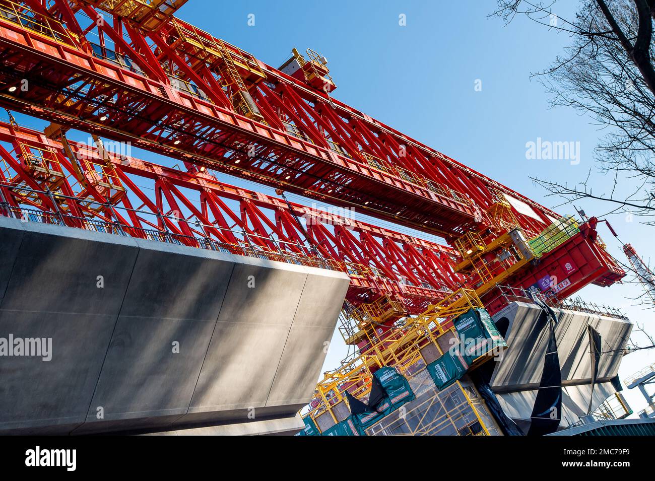 Denham, UK. 21st January, 2023. The HS2 High Speed Rail 2 Colne Valley ...