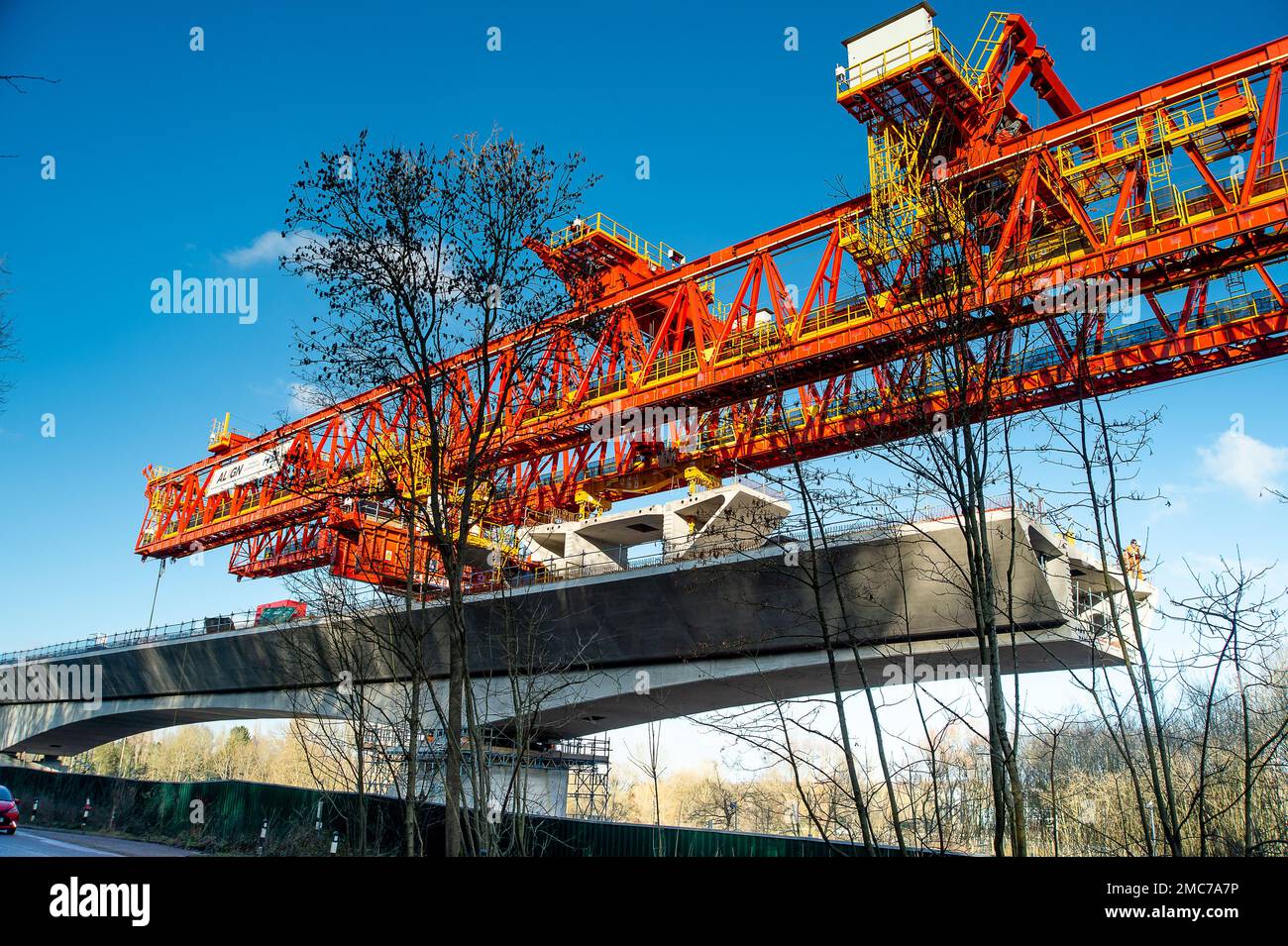 Denham, UK. 21st January, 2023. The HS2 High Speed Rail 2 Colne Valley ...
